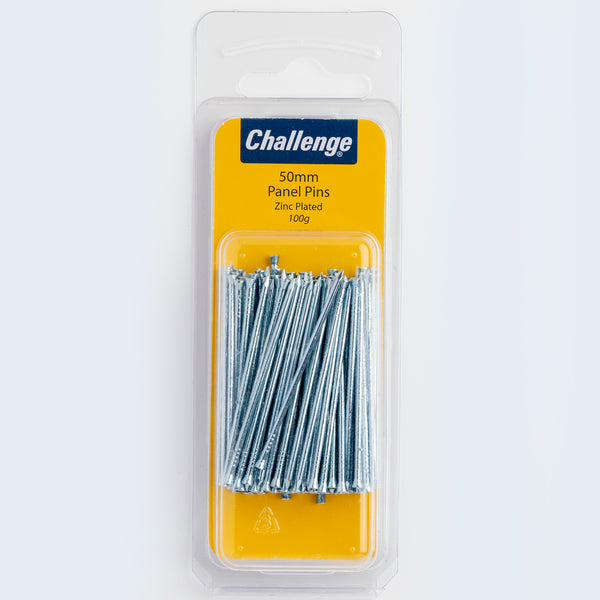 Panel Pins - 50mm - Zinc Plated – FrankShaw